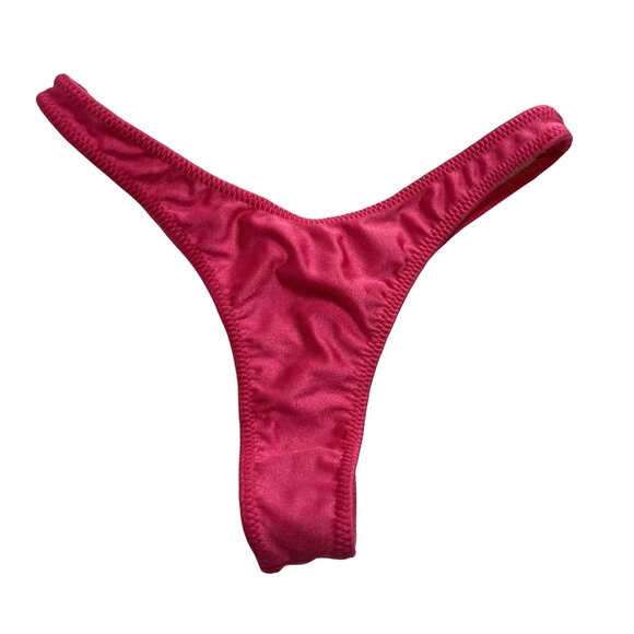 Melissa Simone | Swim | Melissa Simone Oreya High Cut Bikini Bottoms In ...